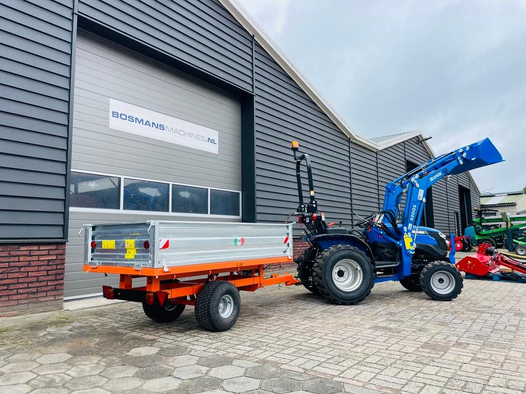 Boxer HT15 kipwagen / kipper NIEUW voor minitractor kopen | Nieuw ...