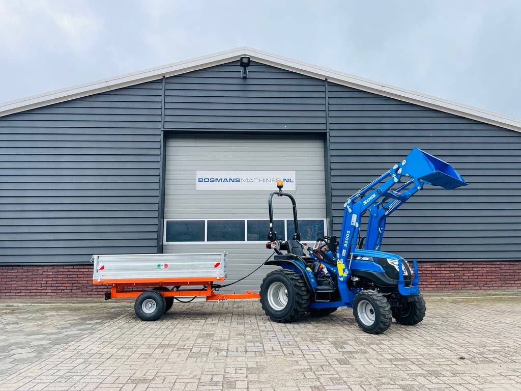 Boxer HT15 kipwagen / kipper NIEUW voor minitractor kopen | Nieuw ...