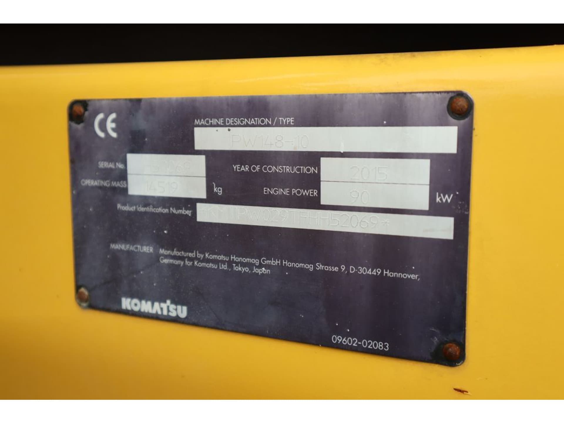 Komatsu PW148-10 | ROTOTILT | GRIPPER | BUCKET kopen | Gebruikt ...