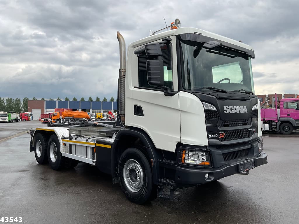 Scania G450 6x4 AJK 20 Ton haakarmsysteem kopen | Gebruikt | Beequip ...