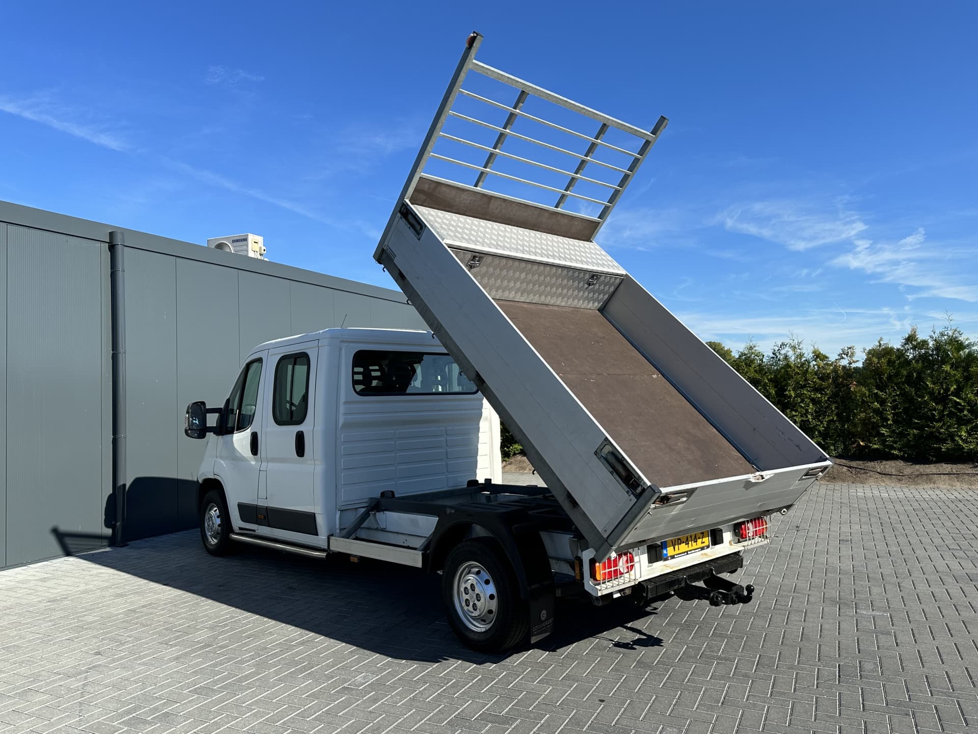 Peugeot Boxer 2.2 HDI / KIPPER / AIRCO / 7 PERSOONS DUBBEL CABINE ...