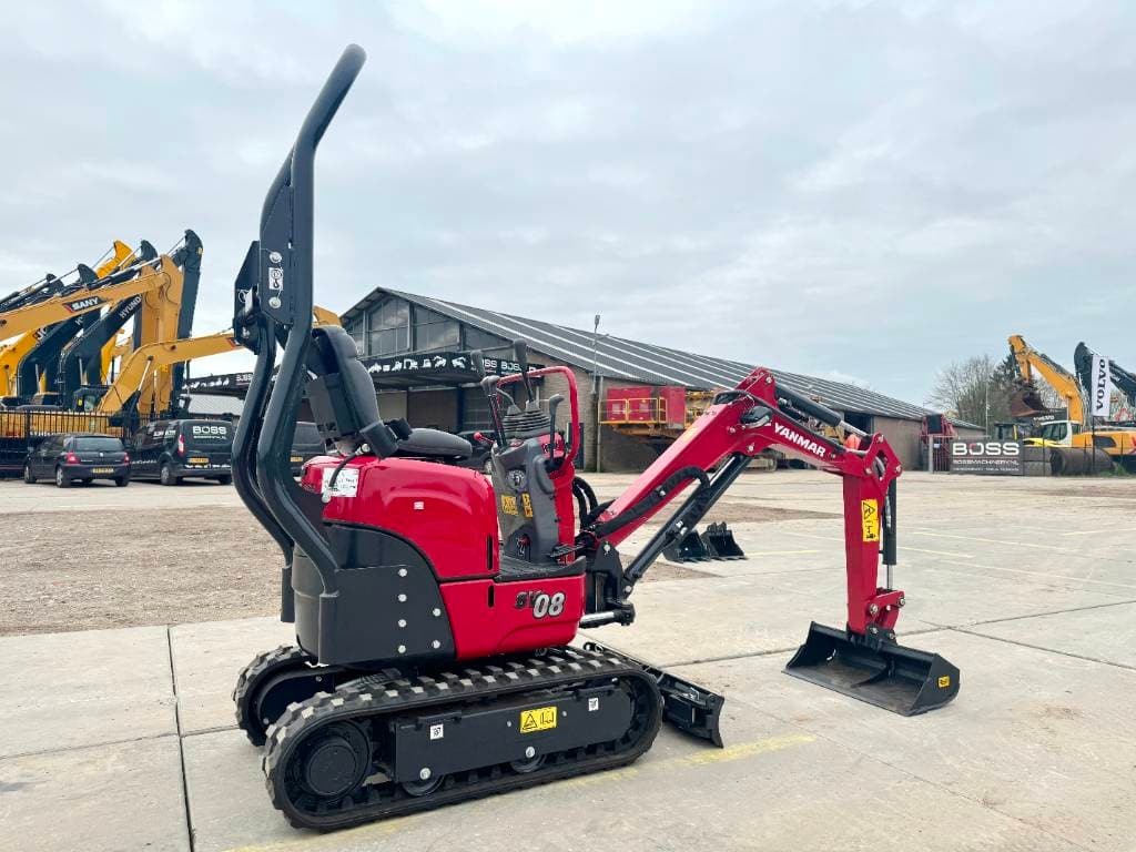 Yanmar SV08 -(NEW) Including 3 Buckets / Hamer Lines kopen | Nieuw ...