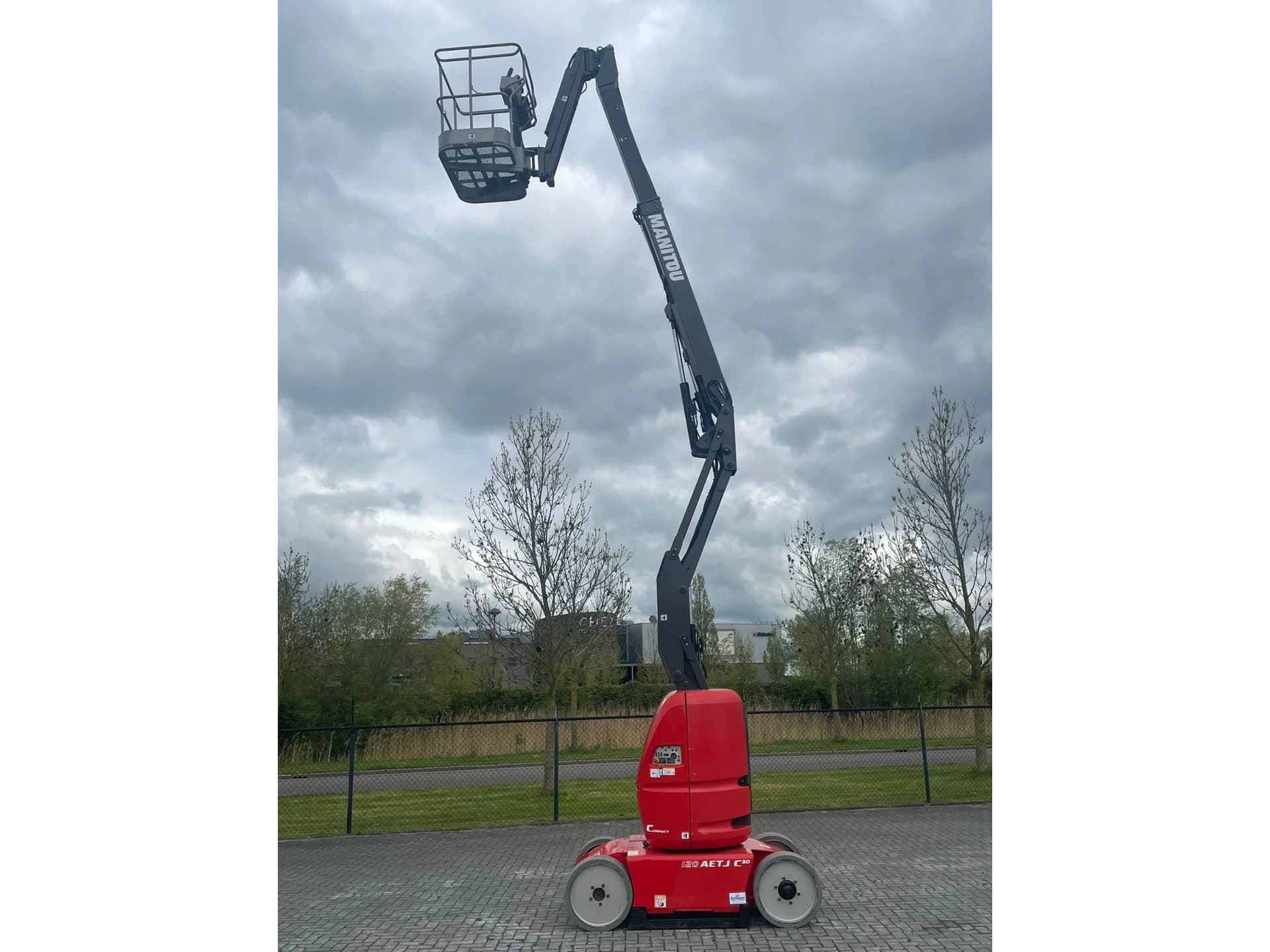 Manitou 120 AET JC 2 3D | 12 METER | ROTATING JIB | GOOD CONDITION ...