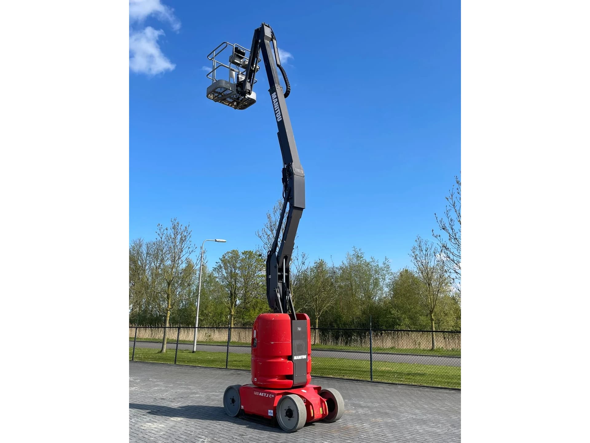 Manitou 120 AET JC 2 3D | 12 METER | ROTATING JIB | GOOD CONDITION ...